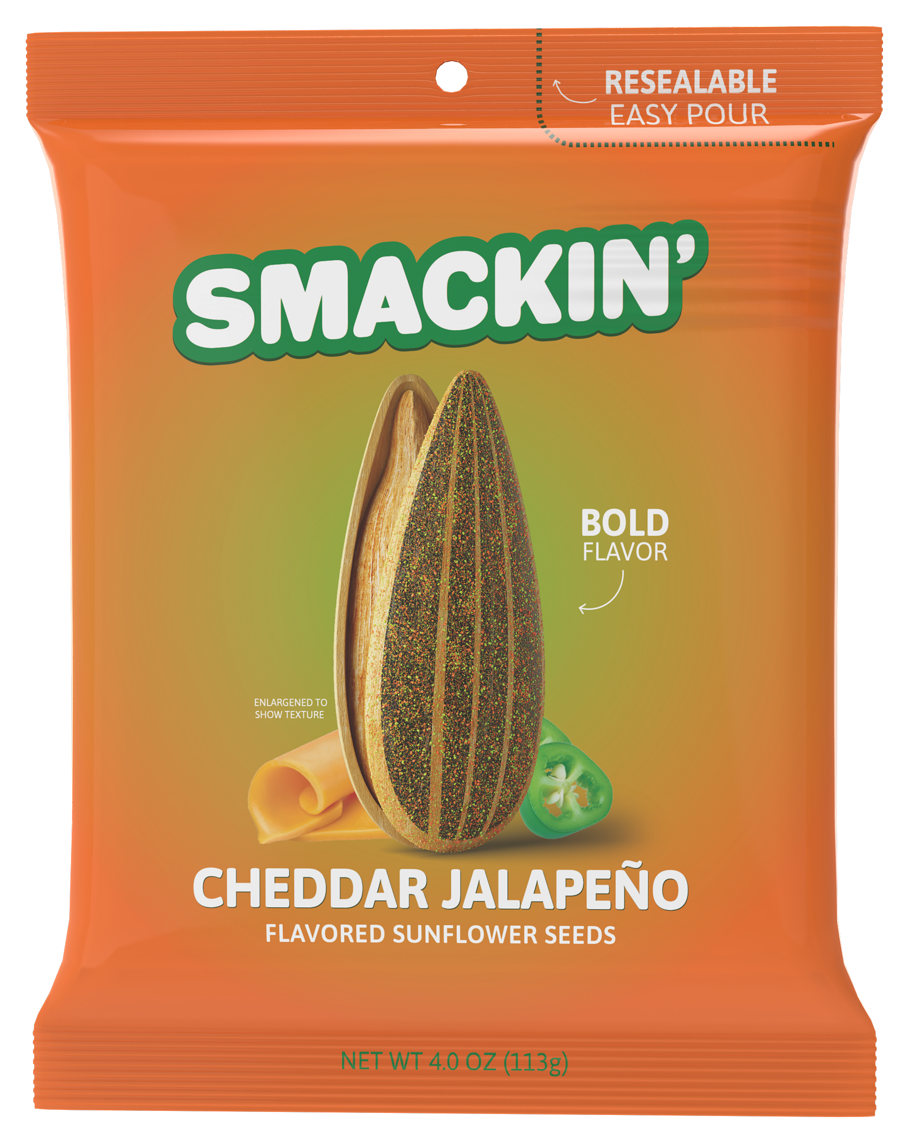 SMACKIN' Cheddar Jalapeno Sunflower Seeds | Cabela's